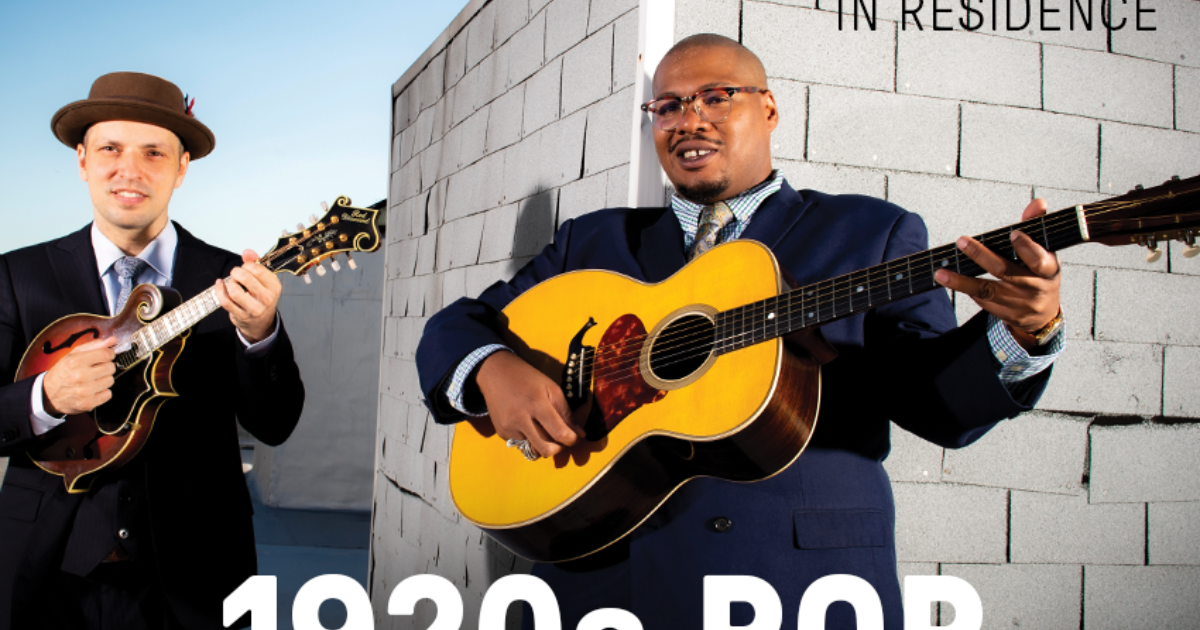 Jerron Paxton and Dennis Lichtman in Residence: 1920's Pop | Symphony Space